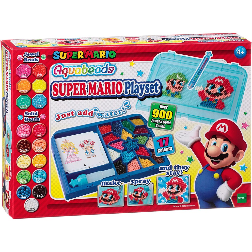 Educational Toys Aquabeads Super Mario Play Set | Shopee Philippines