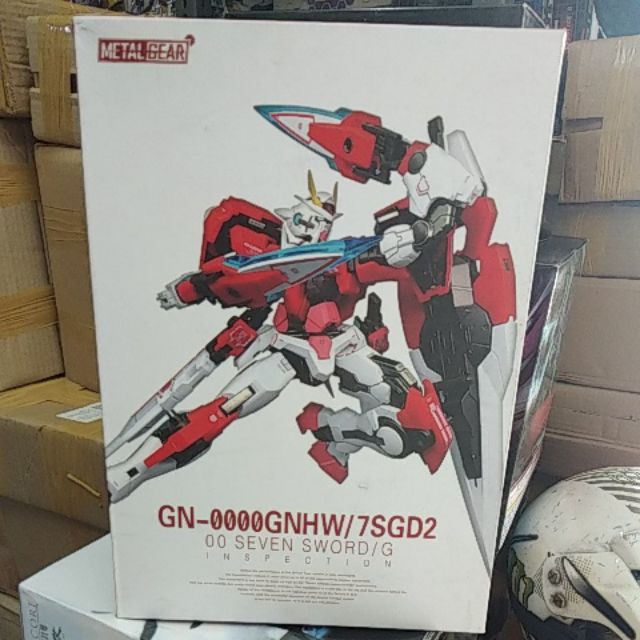 Metal Gear MG 00 7 Swords Red Metal Build | Shopee Philippines