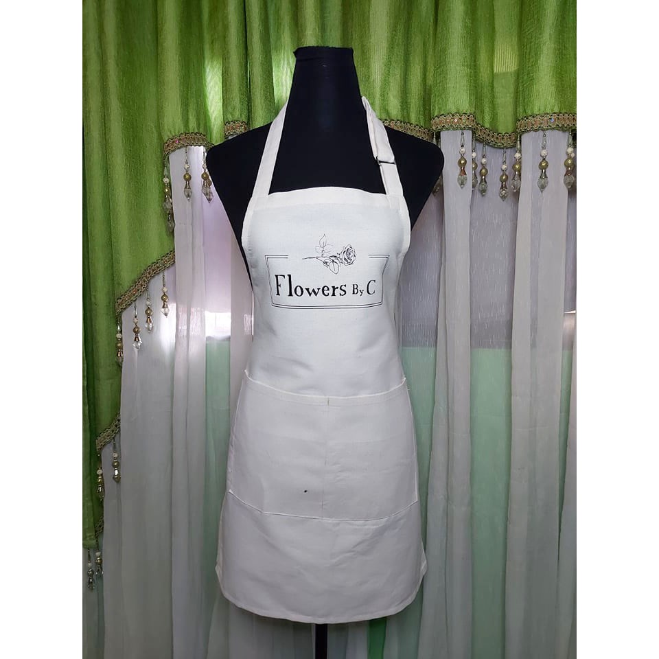 Personalized Canvass Apron (High Quality Material) | Shopee Philippines