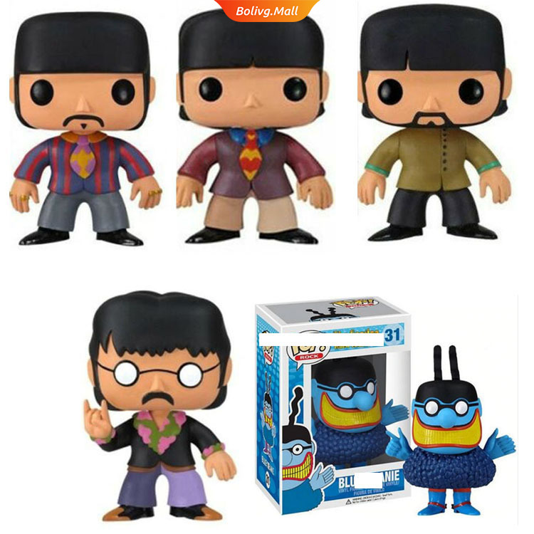Funko Pop! 《The Beatles》John Lennon Paul McCartney GEORGE HARRISON ...