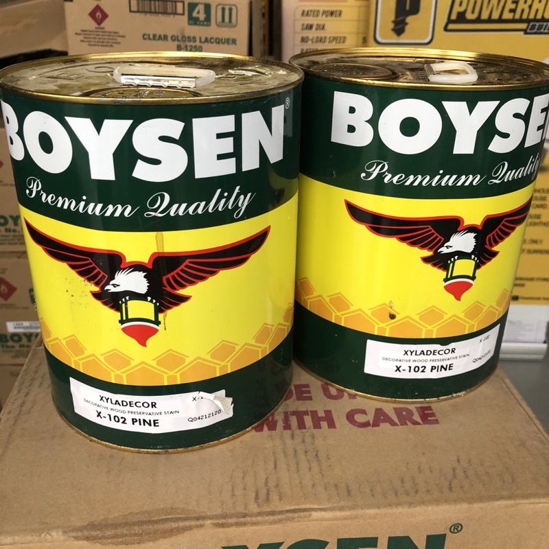 COD Boysen Xyladecor Wood Paint | Shopee Philippines