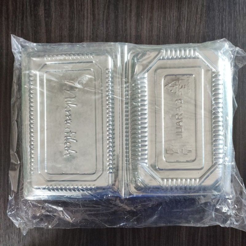 3c mica Box with lid and without divider, contains 100 pcs | Shopee ...