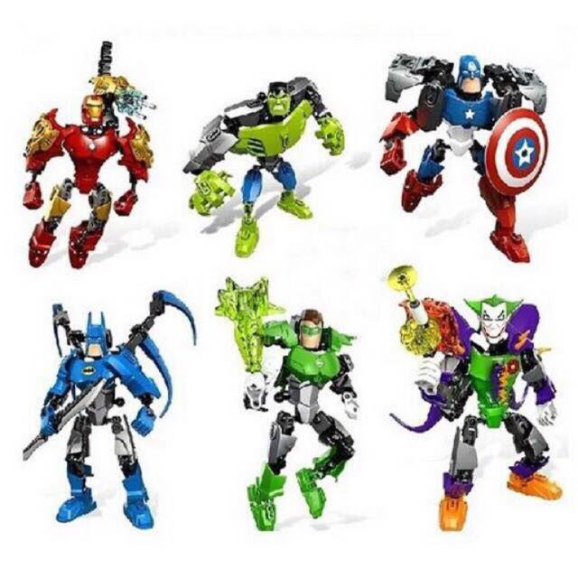 COD Super Heroes lego one piece no box Kid Childrentoys | Shopee ...