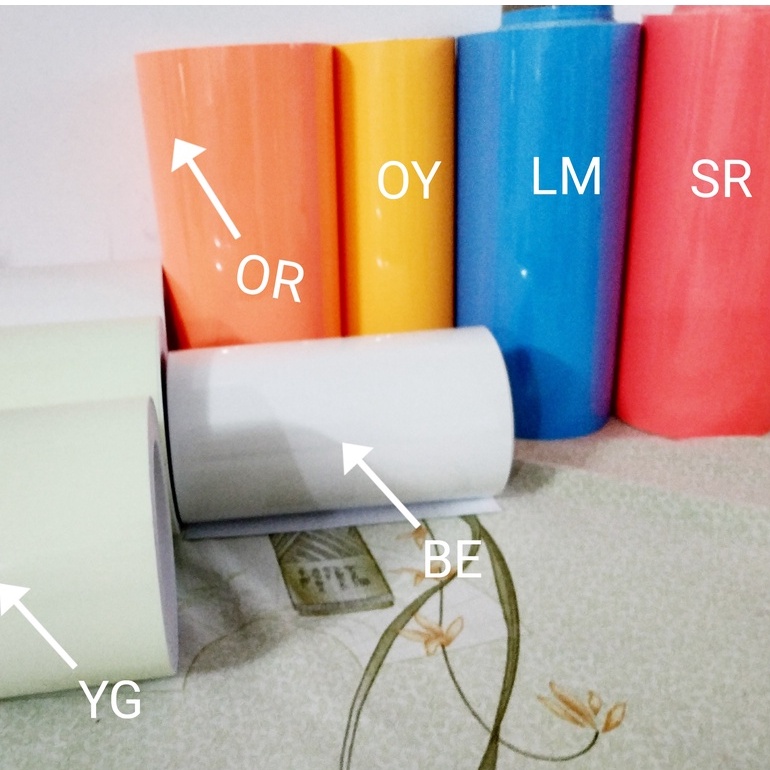 Multi-color A4 Glow in the Dark Sticker Home Decor DIY Luminous Sticker ...