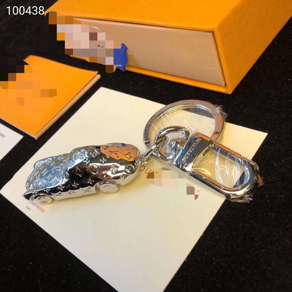 LOUIS VUITTON New Sports Car Keychain Pendant Creative Car Key Ring ...