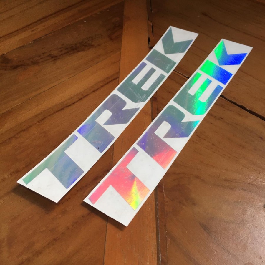 TREK FRAME Bicycle Stickers, 2-piece bicycle stickers - Hologram ...