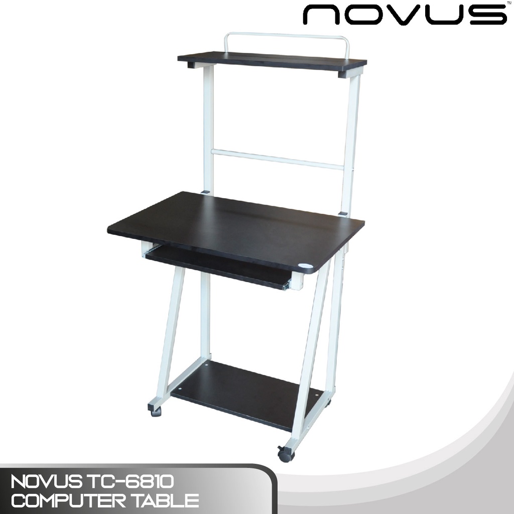 Novus Computer Table TC-6810 Black Office Table | Shopee Philippines