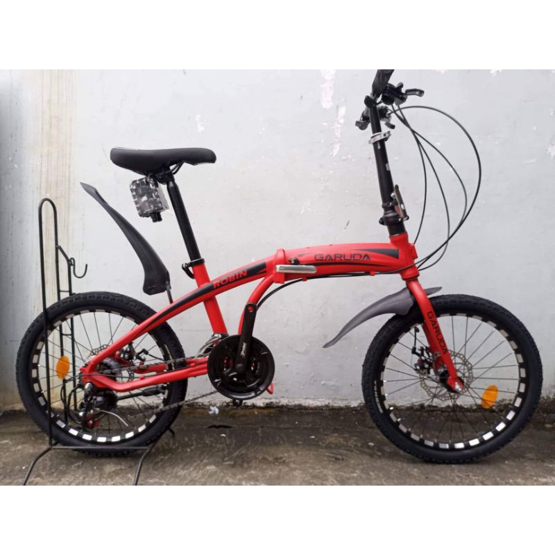 GARUDA ROBIN FOLDING BIKE 20er, 3x7s, Alloy, Shimano, Mechanical ...