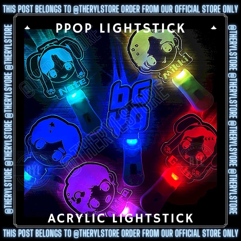 BINI Chibi / BGYO Chibi 7 color Lightstick | Shopee Philippines