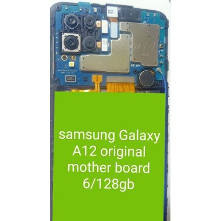 samsung A12 mother board original | Shopee Philippines