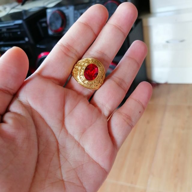 10k Gold Plated Bull Rings For men (stainless Steel) | Shopee Philippines