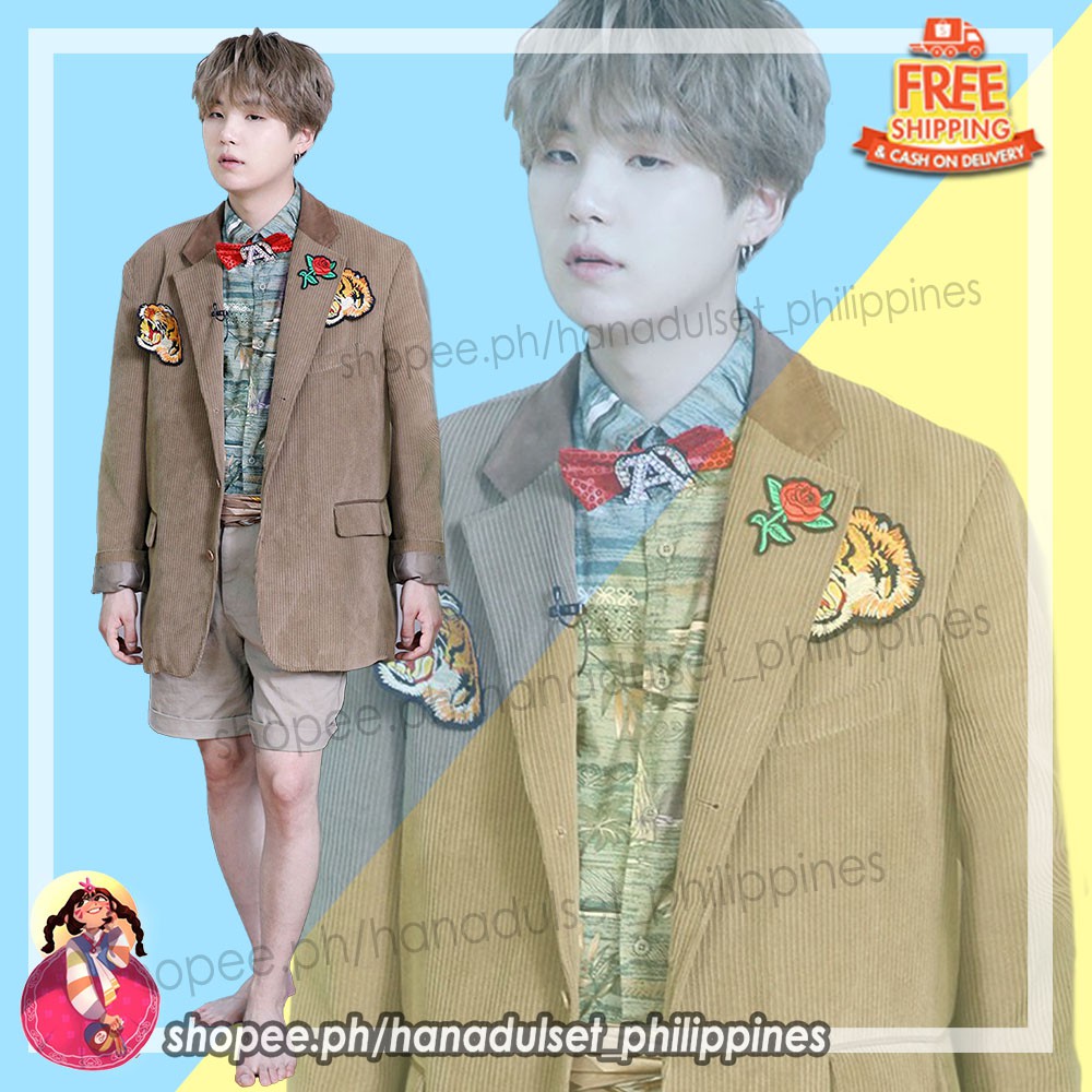 KPOP 5 inches | cake topper Bts Suga Standee ♥ [RUN Bts] | Shopee ...
