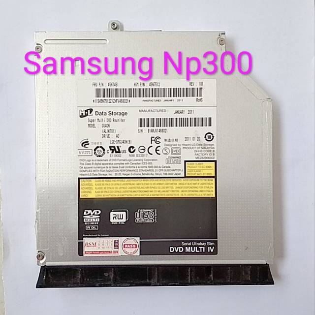 Dvd CD room rw internal optical drive laptop samsung np300 np300e4v ...