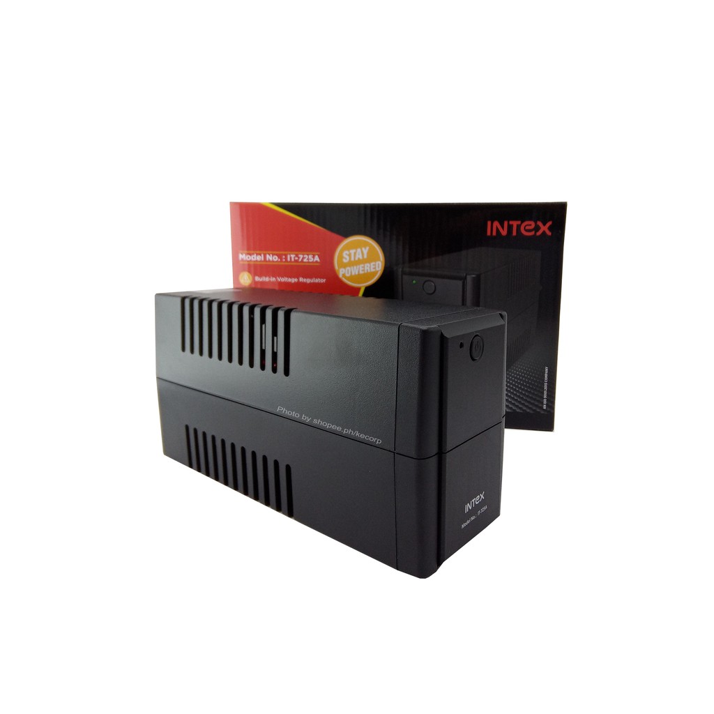 Intex UPS 650VA Uninterruptible Power Supply KECORP_S1 | Shopee Philippines