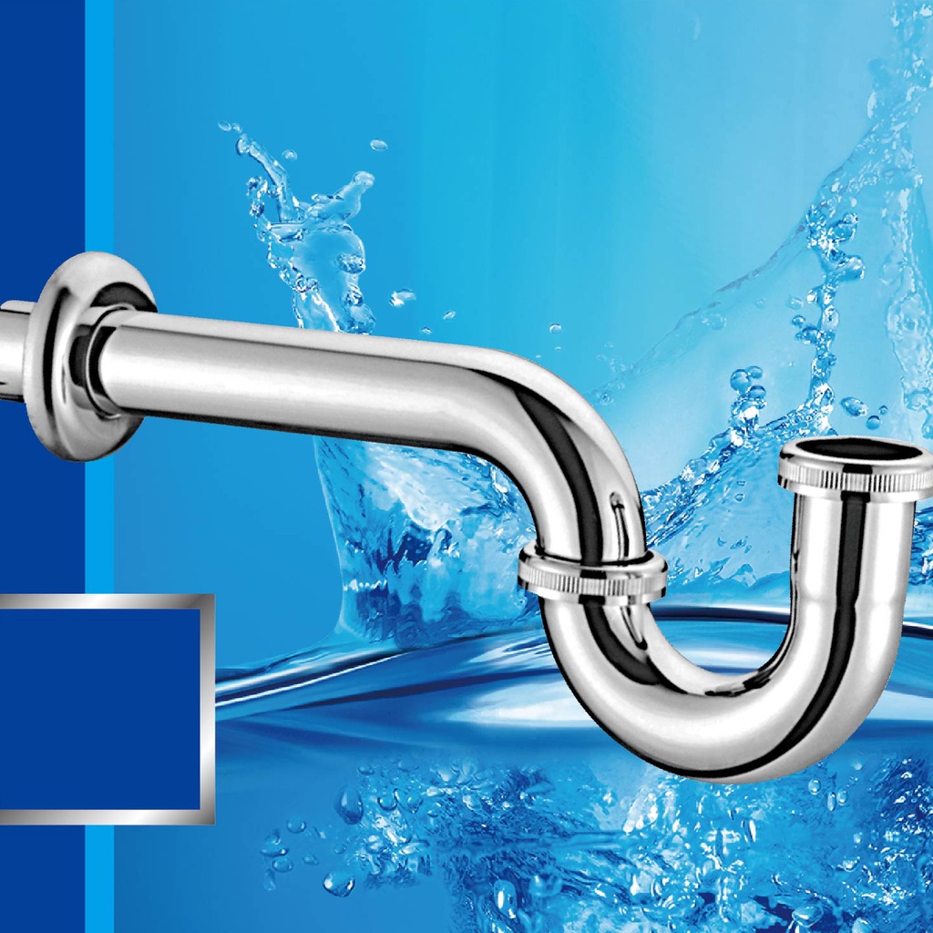 Stainless Lavatory P-Trap Push And Turn Type Hose For Kitchen Drain ...