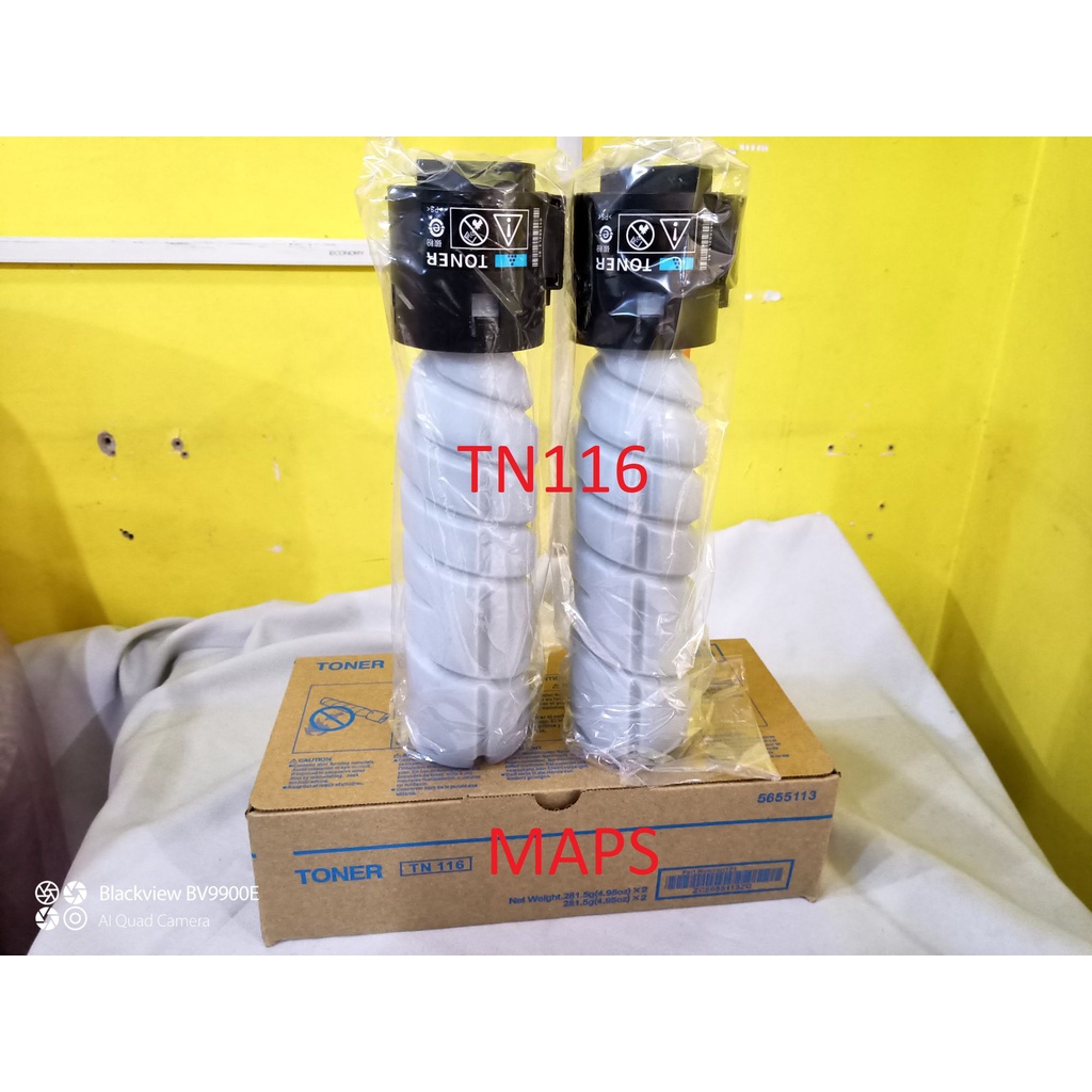1Pc 140grams TN116 TN118 Compatible Toner FOR INEO/BIZHUB 164 165 185 195 221 206 226 | Shopee ...
