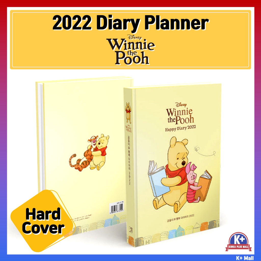 [Disney] 2022 Diary Planner/ Winnie the Pooh Diary/ Korean Stationery ...