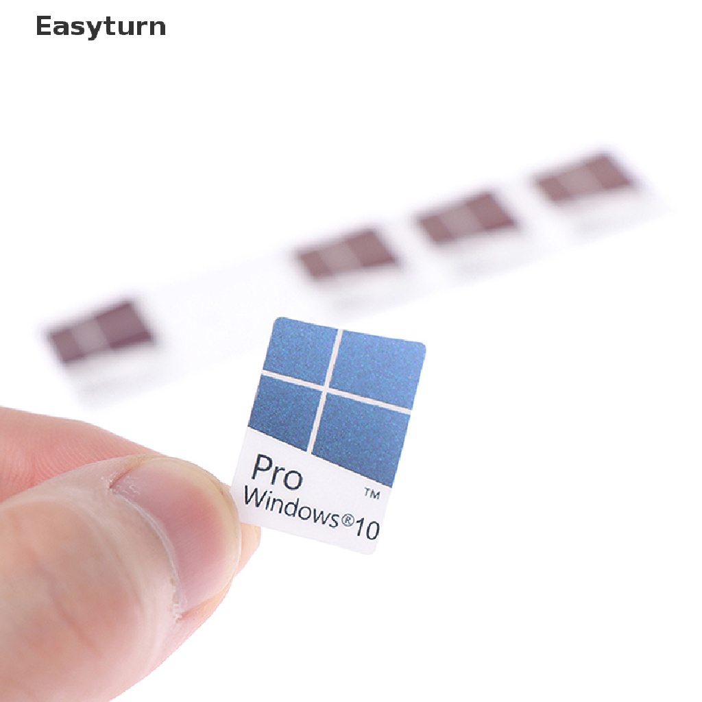 Easyturn 5pcs Notebook Desktop Computer Windows10 Sticker WIN10 PRO ...