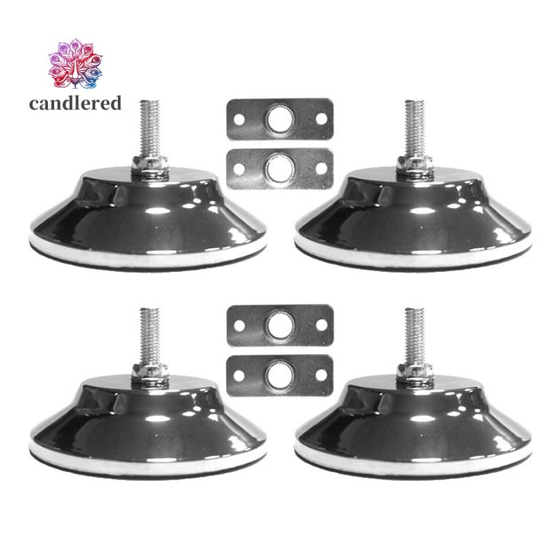 4 PCS Billiard/Pool Table Leg Levelers 5 Inch Metal Game Table Leg ...