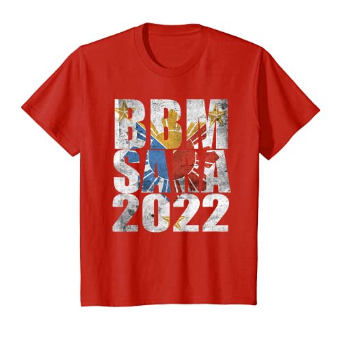 Bbm Sara Shirt Red BongBong Marcos Phillippine President Vote BBM Sara ...