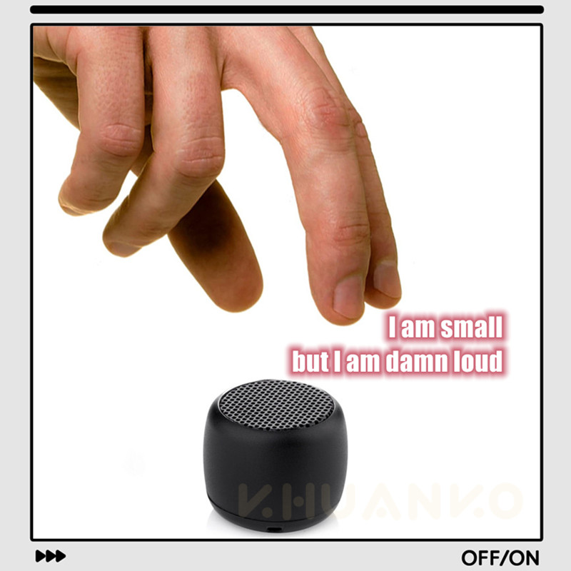 bluetooth speakers small wireless travel portable outdoor tiny size ...