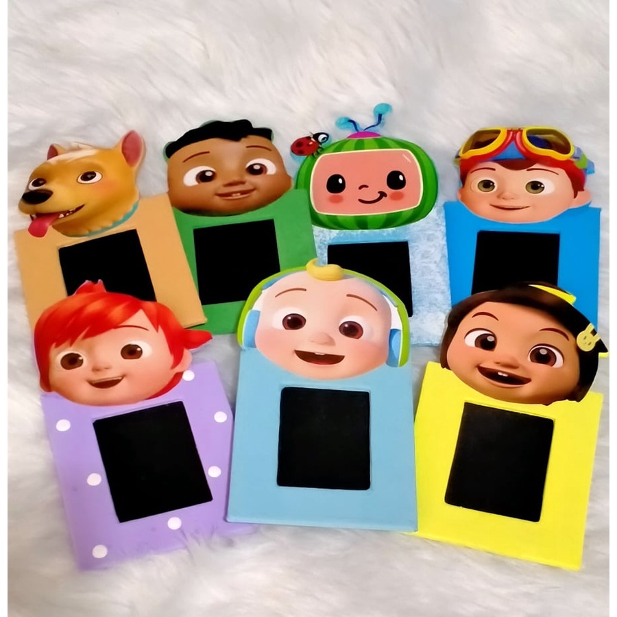 Cocomelon theme Manetic Frame 7 pcs. per set | Shopee Philippines