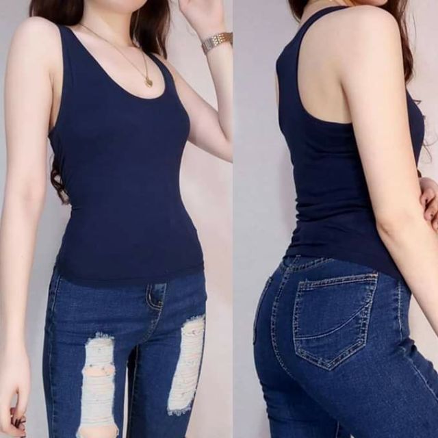 Pure Comfort Racerback Tank Sleek Sleeveless Sando for Active Wear in ...