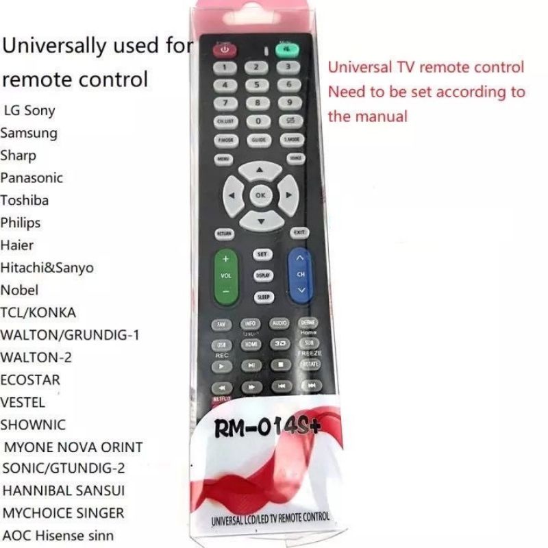 Universal Smart TV Remote for Nova and many more | Shopee Philippines