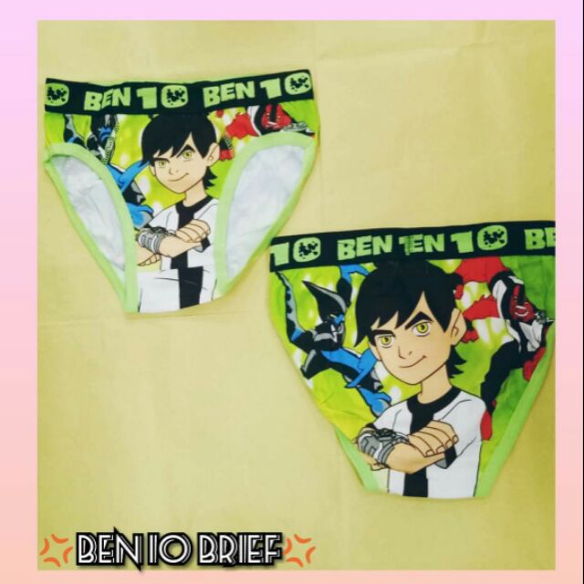 Ben-10 brief kids underwears | Shopee Philippines