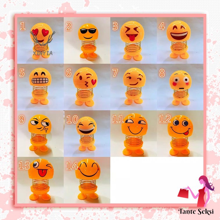 Emoji DORAEMON AVANGER Shake Doll Cute Cute Emotion Smile Funny ...