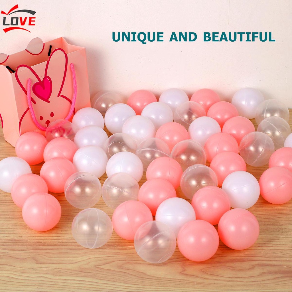 50pcs Ocean Balls 1.6inch Swim Pit Toys BPA-free Colorful Fun Balls ...