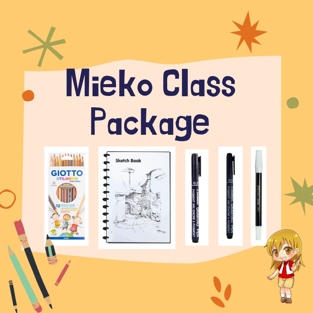 Mieko Manga Class Package | Shopee Philippines