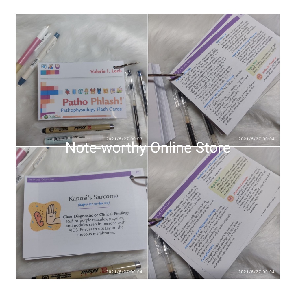 Medicine Students' PLE Review Patho Phlash Pathophysiology Flashcards ...