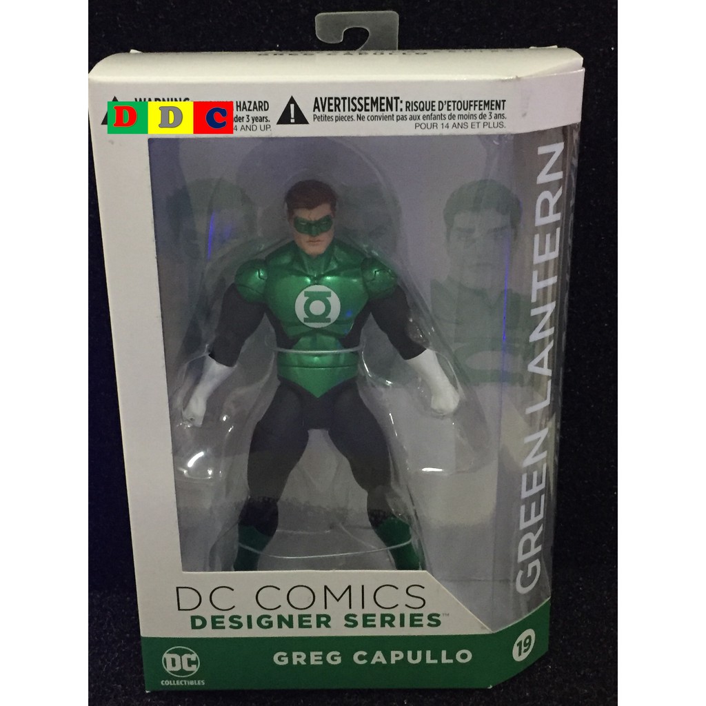 DC DESIGNER SERIES GREG CAPULLO GREEN LANTERN ACTION FIGURE (SEALED ...