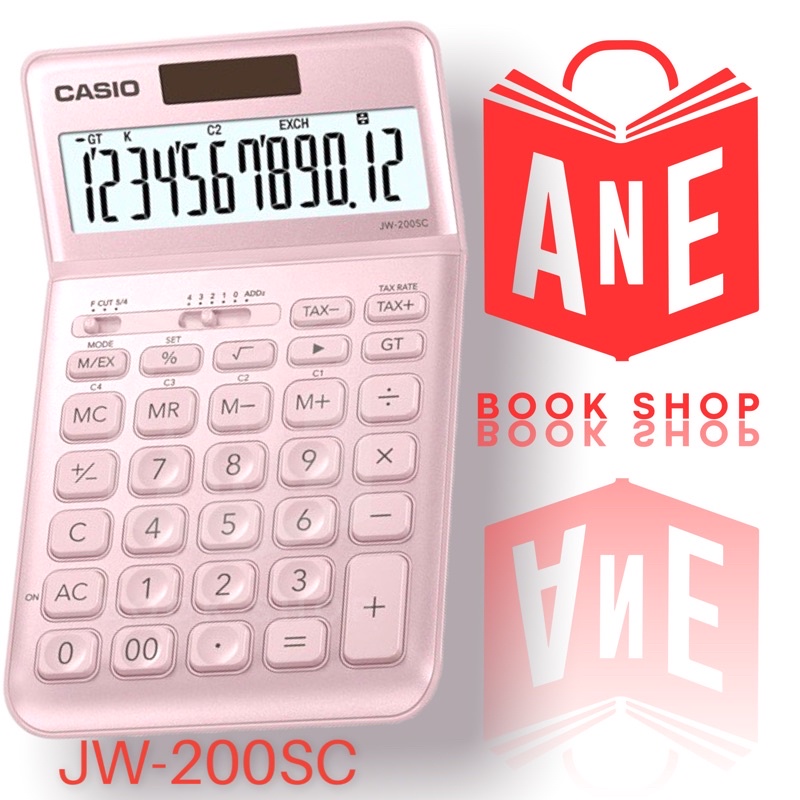 AUTHENTIC Casio JW200SC Stylish Desktop Calculator (Tilt Display) Casio ...