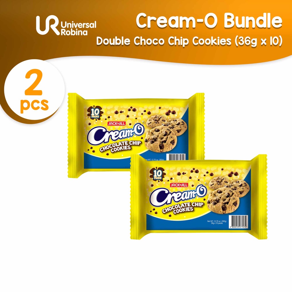 Cream-O Chocolate Chip Cookies (36g x 10) - 2 pcs | Shopee Philippines