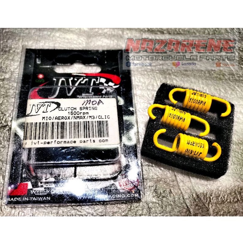 JvT Clutch spring 1000 / 1500 RPM Mio i / Aerox / Click 125 / 150 ...