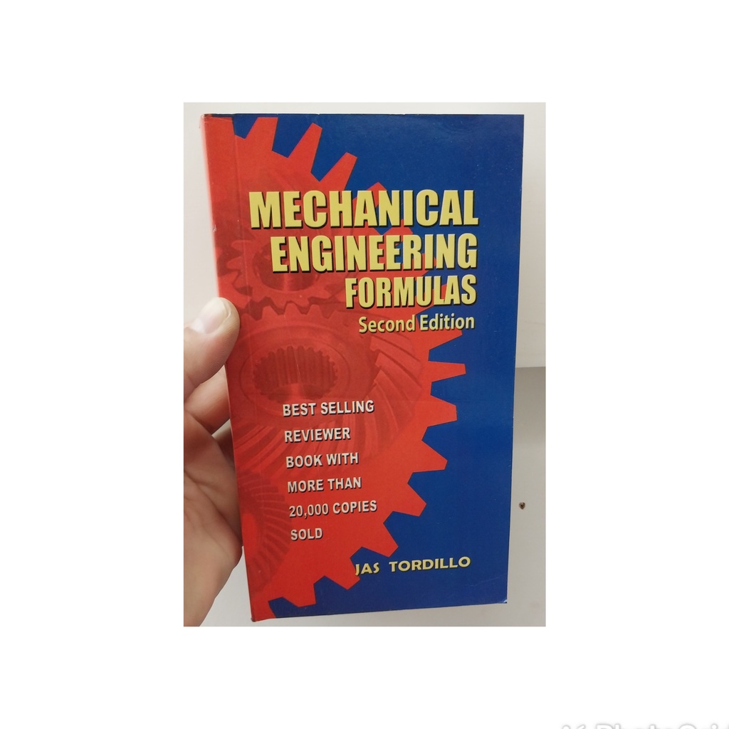 Mechanical Engineering Formulas 2nd Ed. | Shopee Philippines