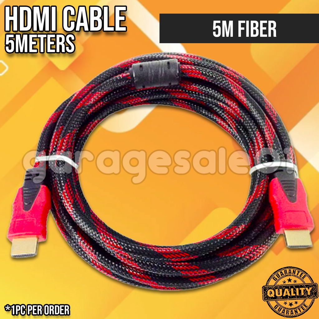 GS HDMI Cable 5 Meters – High Quality Heavy Duty HDMI to HDMI for ...