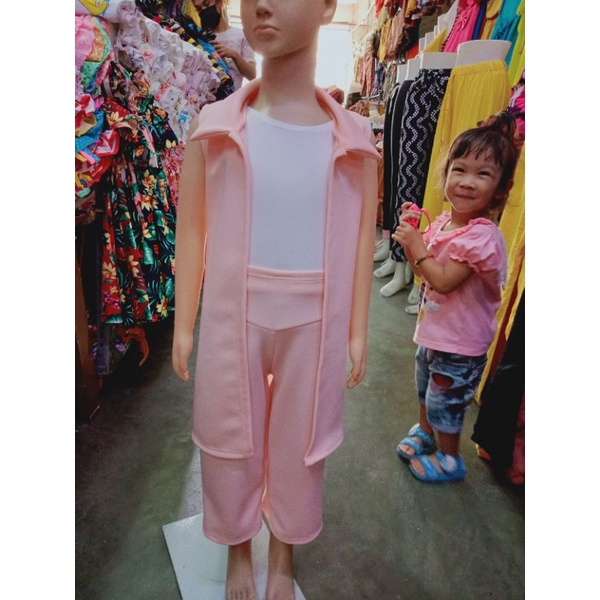 4 IN 1 TERNO CROP TOP FOR KIDS 3 TO 12 YEAR OLD | Shopee Philippines