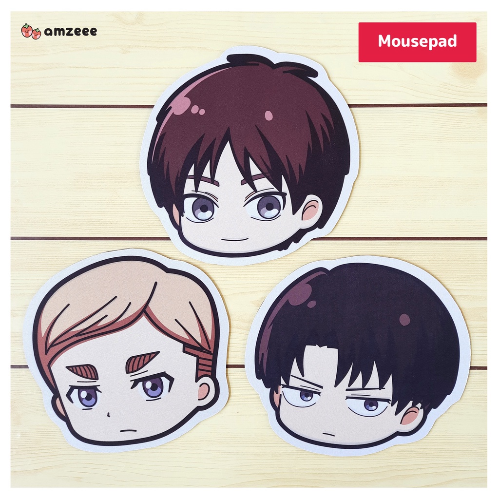 Attack on Titan AOT Shingeki no Kyojin Mousepad - Cute Mouse Pad ...