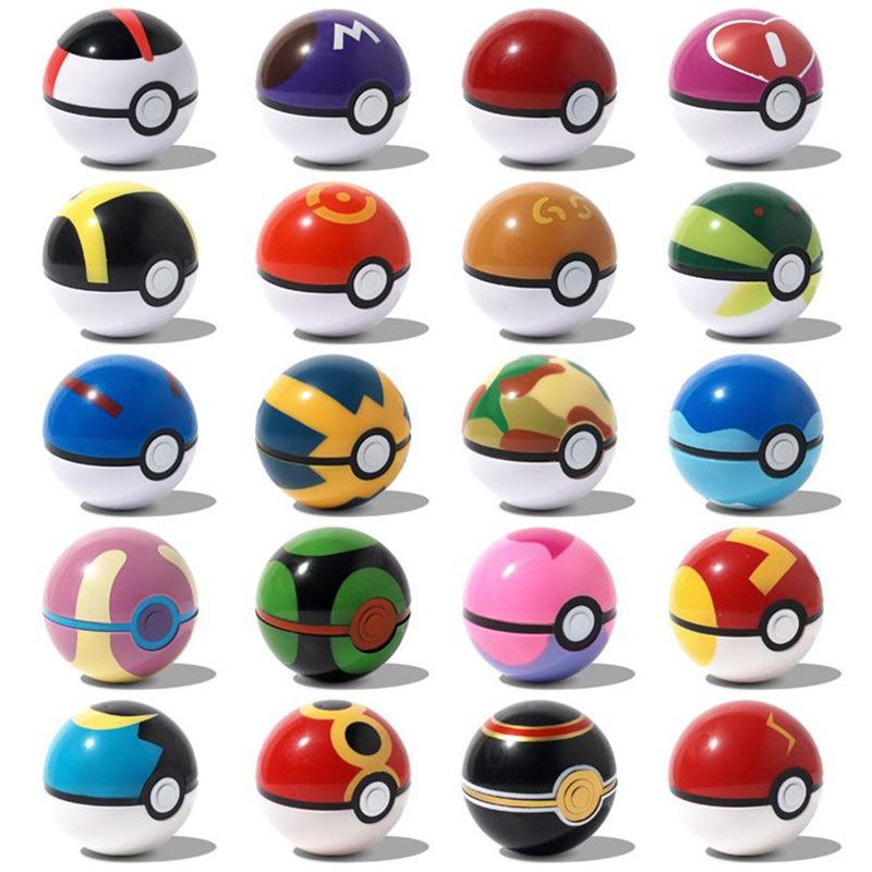 Pokemon Ball Pikachu Action Figure Pokemon Game Poke Ball Model Figure ...