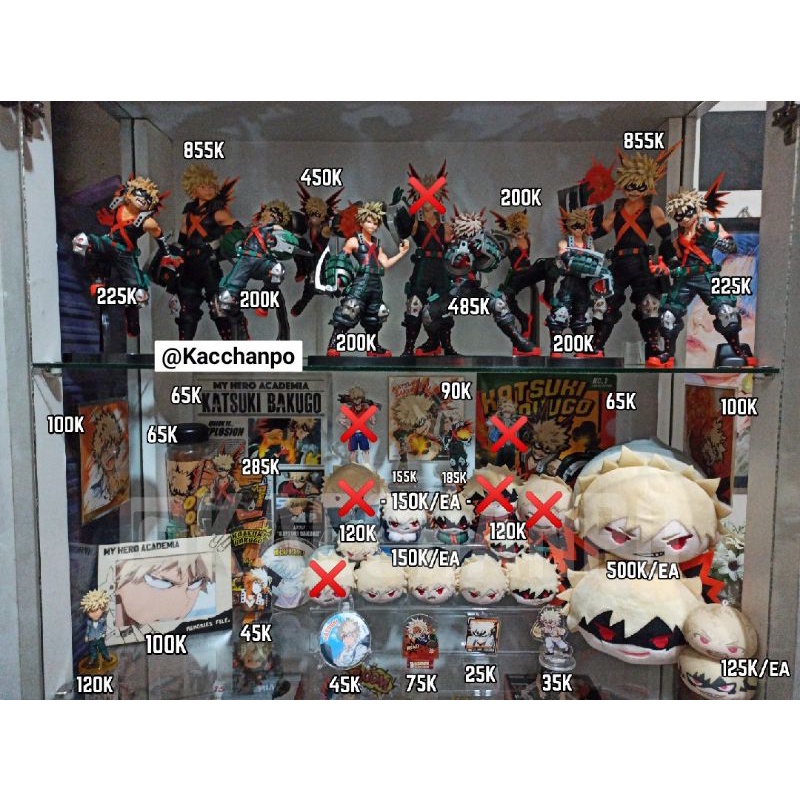 Official Merchandise Bakugo Katsuki My Boku No Hero Academia | Shopee ...
