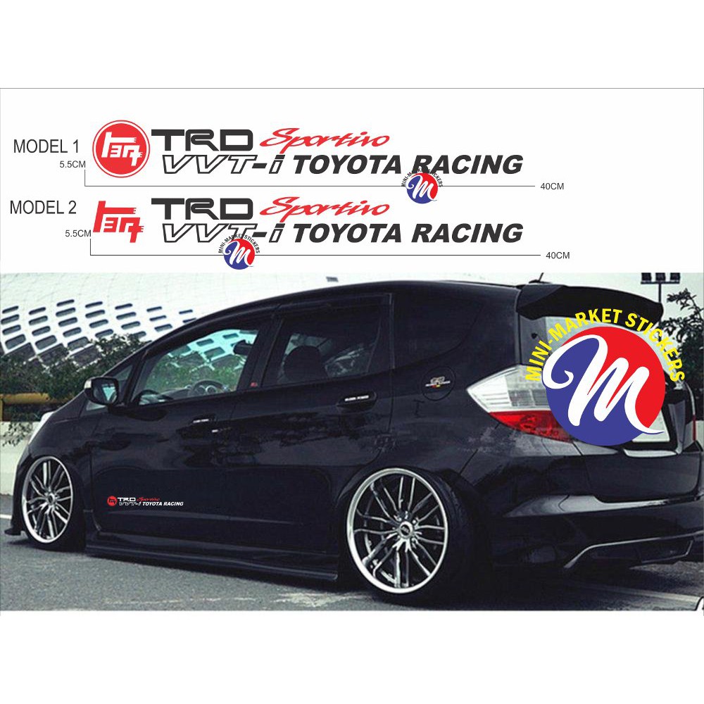 Sticker sticker toyota trd sportivo sticker vvti toyota sticker kanji ...