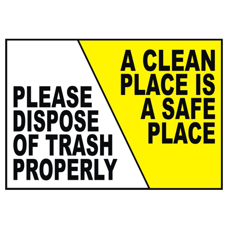 PVC Plastic Signage for walls and establishment A4 size please clean up ...