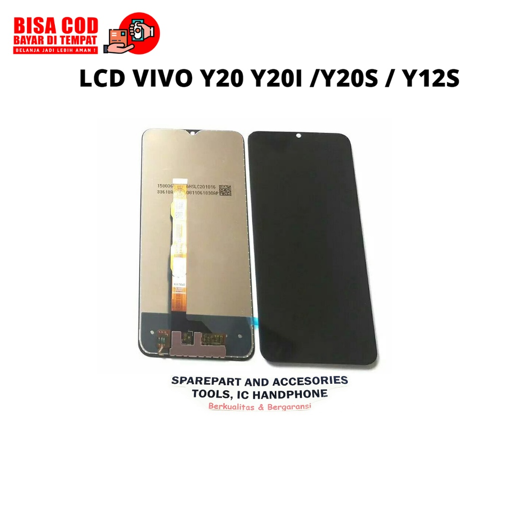 Lcd Vivo Y20 / Y20I / Y20S / Y12S Fullset Touchscreen Original | Shopee ...