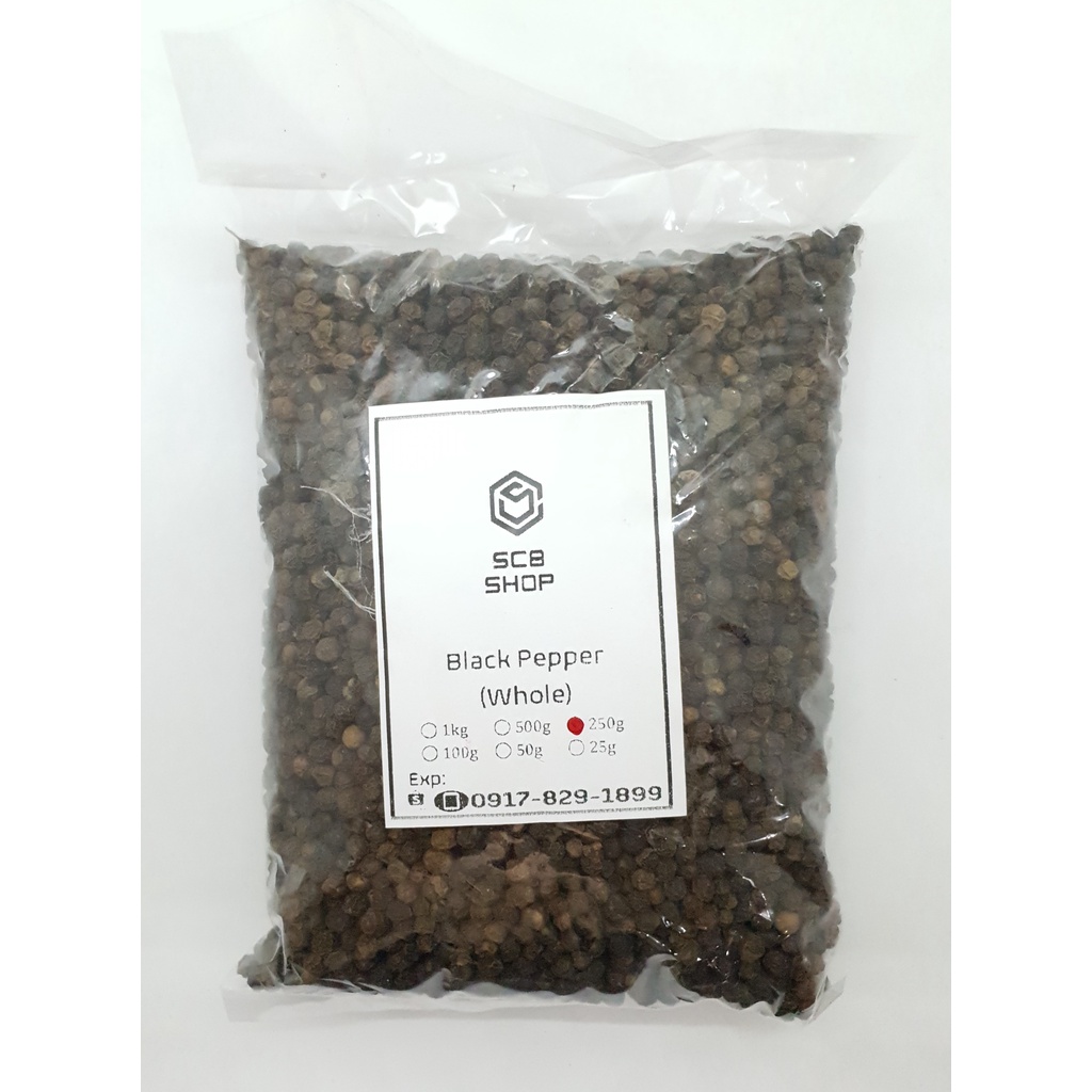 Paminta (Black Pepper) Whole/Cracked/Powder | Shopee Philippines