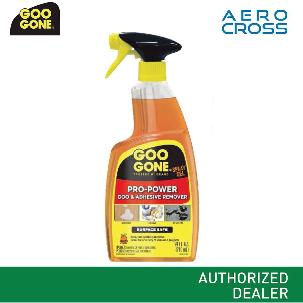 AC 2180A Goo Gone - Pro-power Goo & Adhesive Remover Spray Gel 24fl. oz ...