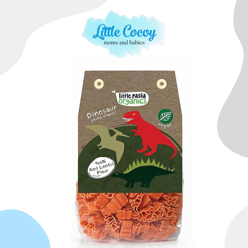 Little Pasta Organics - Dinosaurs Shaped Pasta (250g) | Shopee Philippines