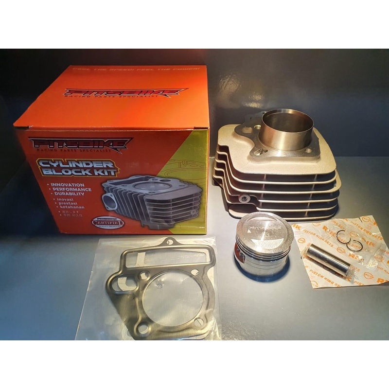 Pitsbike Cylinder Block Bore kit Steel wave100r Wave100 50mm 53mm 56mm ...